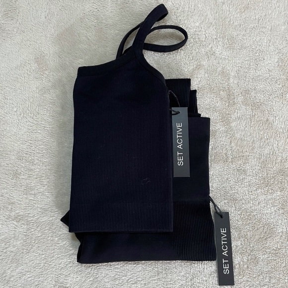 SET Active | Pants & Jumpsuits | Nwt Setactive Onyx Set | Poshmark